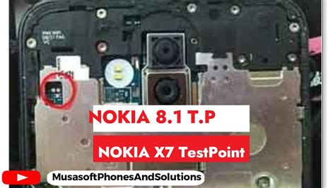Test Point For Nokia 8 1 T P Isp Nokia X7 To Hardreset And Remove