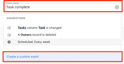 Quick Start Build Your First Automation Using An AppSheet Database