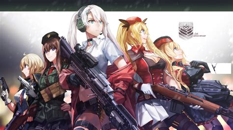 Girls Frontline Bm59 Beretta 38 F2000 Girls Frontline Gun M1911 Hd