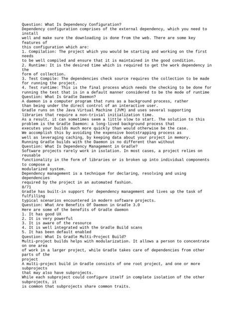 Gradle Dependency Pdf Java Virtual Machine Library Computing