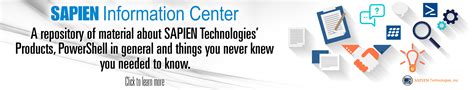 Sapien Technologies Inc Scripting And Powershell Editors Books