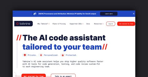 Tabnine Ai Coding Assistant For Faster And Safer Development Deepgram