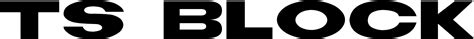 TS Block Bold Font