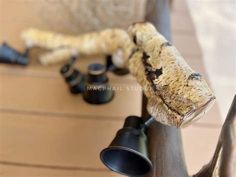 Birchwood Rustic Track Lighting Etsy