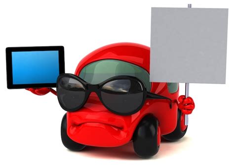Premium Photo Fun Car Animation