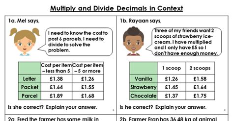 Spring Maths Year 6 Decimals Resources Classroom Secrets