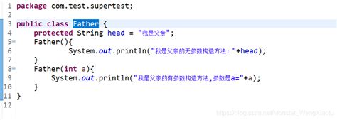 Java 中 Super 关键字的使用 实例superxy Csdn博客
