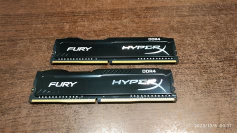 Оперативна память Kingston Hyperx Ddr4 8gb Fury Black 600 грн