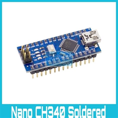 Jual Arduino Nano V3 Atmega328p Ch340 Compatible Board Soldered Pin Io