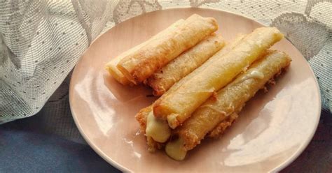 Mozzarella Cheese Rolls Recipe By Iskan Detia Karina Cookpad