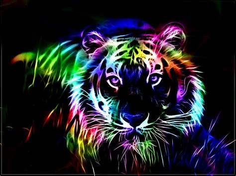 Fractal Tiger 2 By Minimoo64 On Deviantart