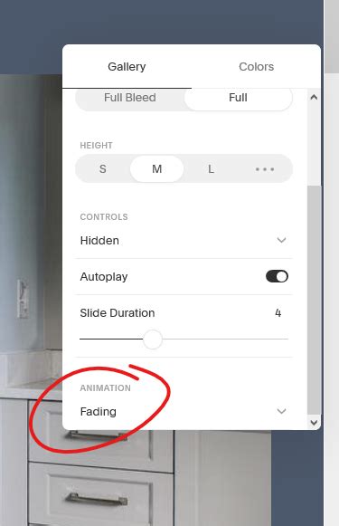 How To Slow Down The Fade Transition In A 71 Gallery Slideshow