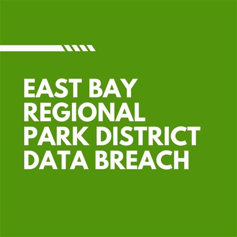 East Bay Regional Park District Data Breach Emery Reddy