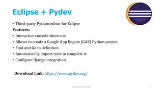 Top Python Ide PPT