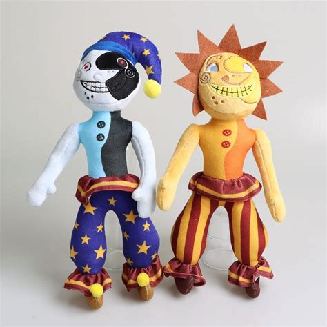 9 8in 25cm FNAF Sundrop Plush FNAF Security Breach Moondrop Plush 1 2