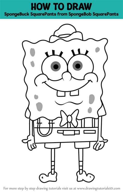 How To Draw Circle Spongebob
