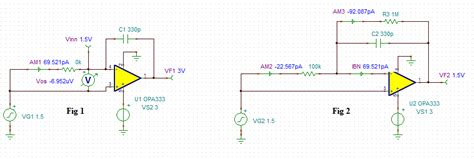 Tinaspiceopa333 Offset Voltage Of Integrator Amplifiers Forum Amplifiers Ti E2e Support