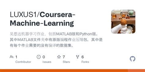 Coursera Machine Learning Python版 机器学习 练习3 神经网络前向传播 多分类与神经网络 ipynb at