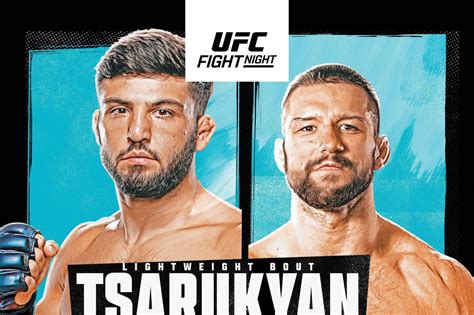 Latest Ufc Vegas 57 Fight Card Espn Lineup For ‘tsarukyan Vs Gamrot