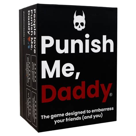 Punish Me Daddy Card Game Zombie Ghost Games
