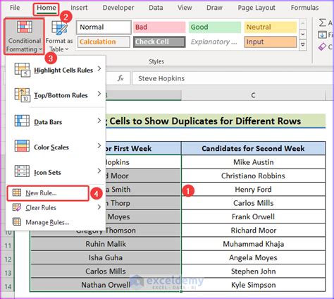 How To Compare Rows For Duplicates In Excel 3 Easy Methods