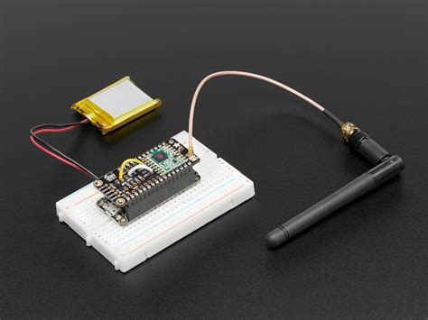 Adafruit Lora Radio Featherwing Rfm95w 868 Mhz Micro Robotics