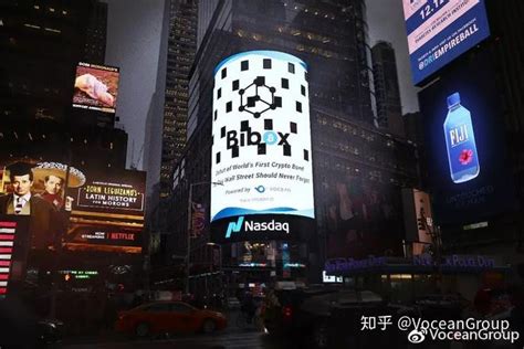 Vocean登陆纳斯达克大屏，为bibox发行全球首个通证债券 知乎