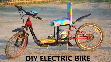 How To Make Electric Bike 40km H Using 850W Brushless Motor YouTube