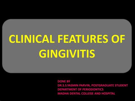 Necrotizing Ulcerative Gingivitis Pptx