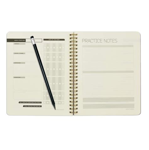 Buy Practice Note Lite The Practice Notebook For Musicians