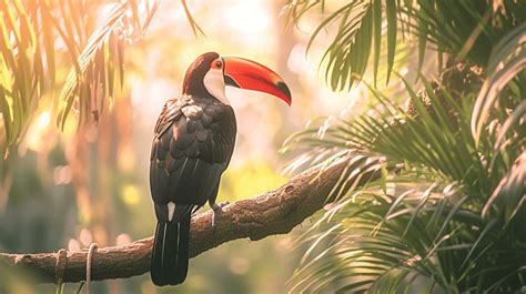 Tropical Birds At The Zoo Background Bird Animal Wildlife Background