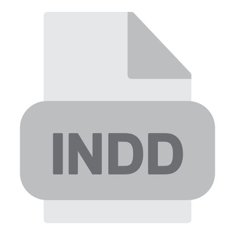 Indd File Generic Color Fill Icon