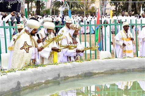 Ceremony Of The Baptism Of Jesus Christ Spirituality In Eritrea