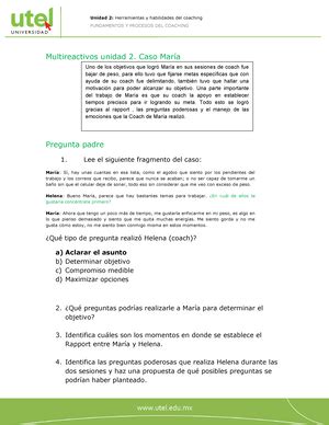Examen semana Coaching ontológico Estructura de la mente Studocu