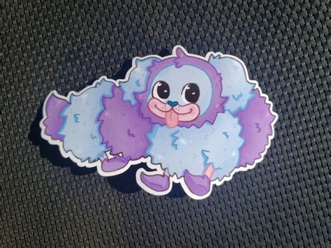 Pj Pug A Pillar Poppy Playtime Vinyl Sticker Etsy Finland