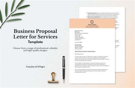 Business Proposal Letter Template