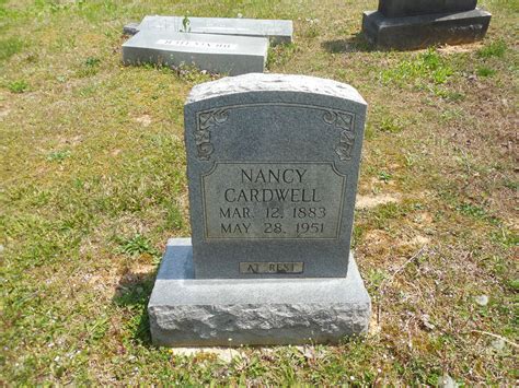 Nancy M Bratcher Cardwell 1883 1951 Mémorial Find A Grave