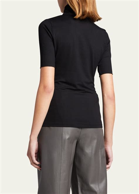 Majestic Filatures Soft Touch Elbow Sleeve Turtleneck Bergdorf Goodman