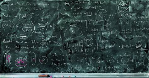 Chalk Board With Math At Lindy Rossi Blog