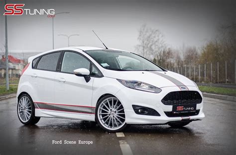 Ford Fiesta Ss Tuning White Red And Black All Ford Models Pinterest