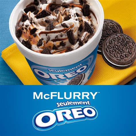 Mcflurry Oreo De Mcdonalds Antilles Guyane Graphidom Oreo Fudge