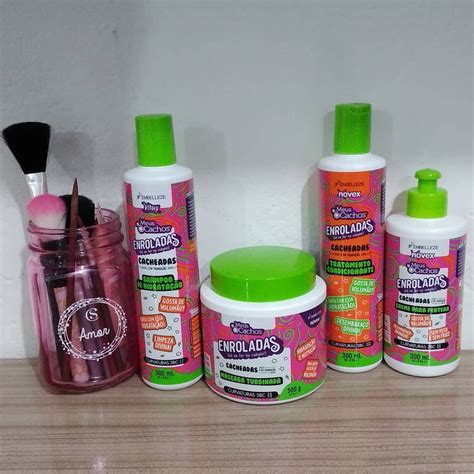 Resenha: Kit Novex Meus Cachos Enroladas Cacheadas Olá,minha gente hoje ...