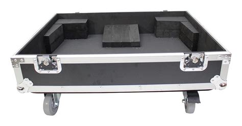 prox x rcf hdl20alax2w road case for 2 rcf hdl 20 a line array speakers