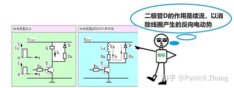 继电器线圈两端为什么要并联二极管？ 知乎