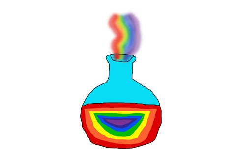 Rainbow Potion By Milk100 On Deviantart