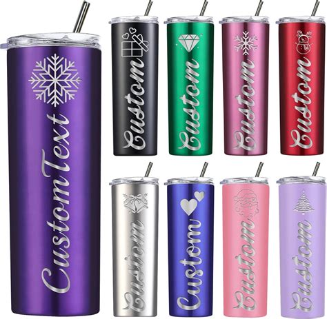 Westpearl 20 Oz Personalized Skinny Tumblerst For