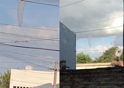 Un Tornado En Formación Alarmó A Los Vecinos De San Justo Power Max