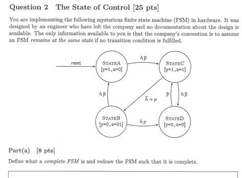solved you are implementing the following mysterious finite