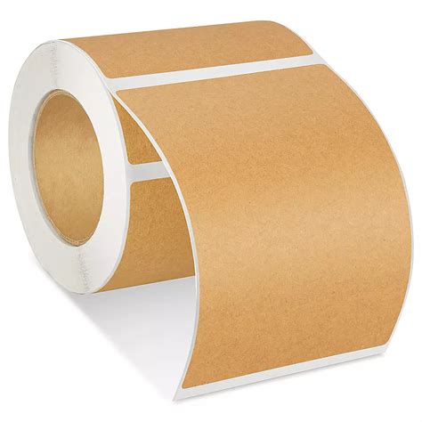 Block Out Labels Kraft 5 X 7 S 21770k Uline