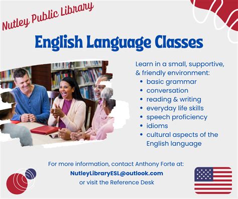 English As A Second Language Esl Class In Nutley Nj